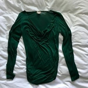 Fashion Magazine | Tops | Sexy Emerald Green Top | Poshmark
